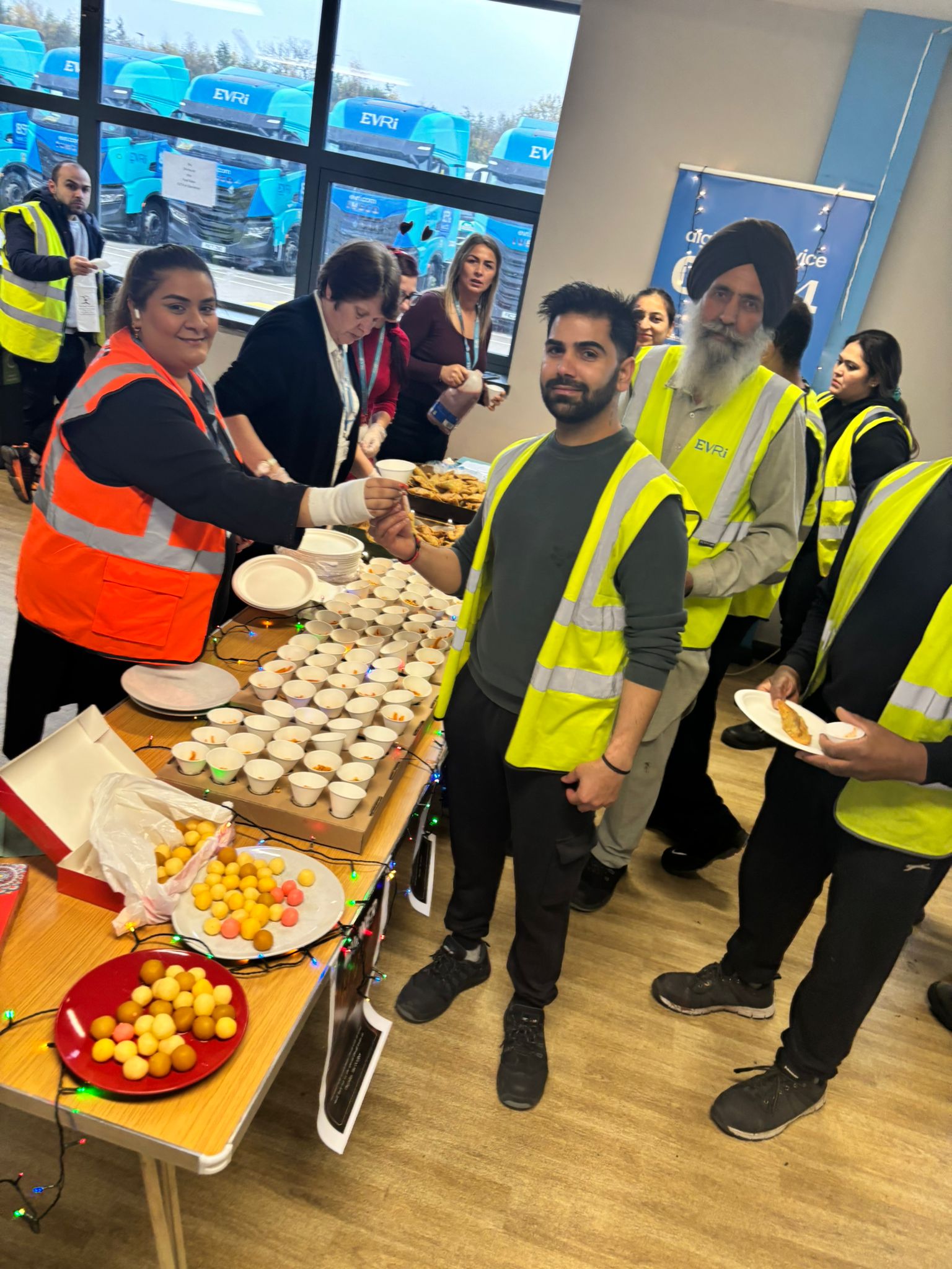 Winner Brings Diwali Celebrations to EVRI NRC and Rugby HUB Teams ...